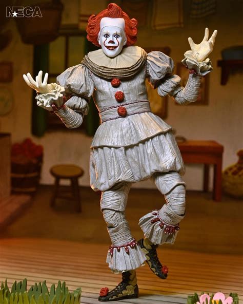 Neca It Welcome To Derry Bob Gray As Pennywise Ultimate Action Figure