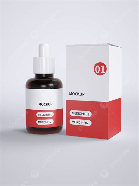 Original C4d Modeling Drug Packaging Prototype Template Download On Pngtree