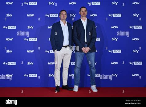 Alessandro Mamoli And Matteo Soragna Attend The Photocall Il Tennis E