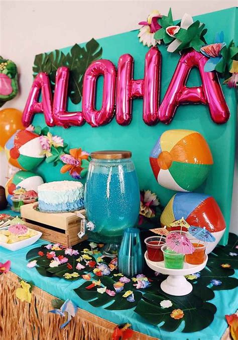 Tropical Pool Party Ideas Theme And Decor That Create A Holiday Vibe