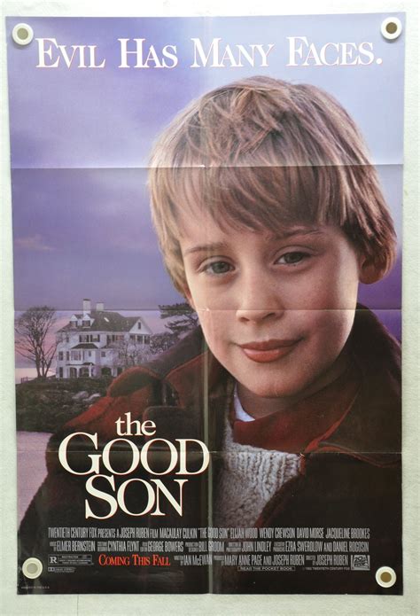 1993 The Good Son 1sh Ds Movie Poster 27 X 41 Macaulay Culkin Elijah