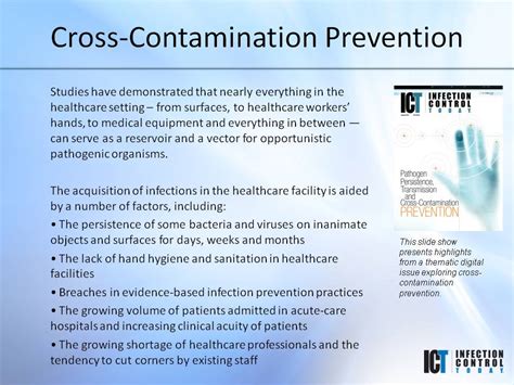 Slide Show Cross Contamination Prevention