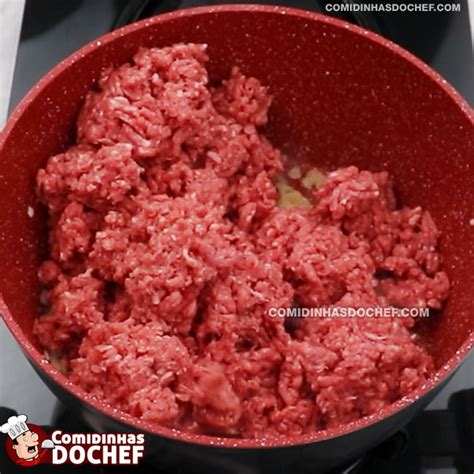Molho De Carne Moída Para Lasanha Comidinhas Do Chef