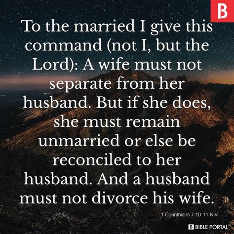 Bible Verses About Marriage Reconciliation