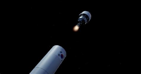 [누리호 3차 발사 속보] 누리호 2단 분리 성공