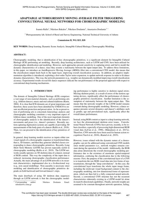 Pdf Adaptable Autoregressive Moving Average Filter Triggering