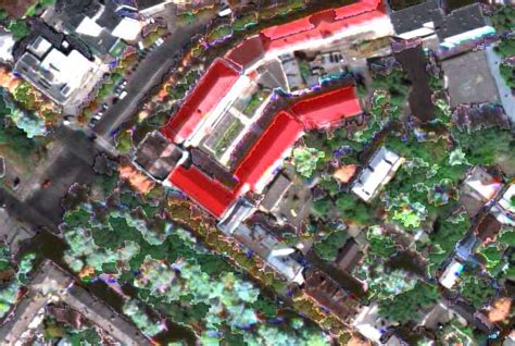 A The Result Of Multiresolution Segmentation B H Component Of