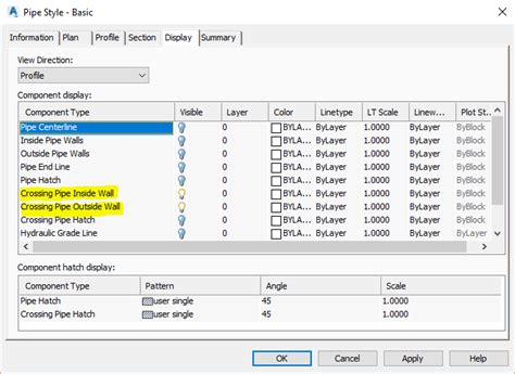 solved displaying crossing pipe in profile autodesk community