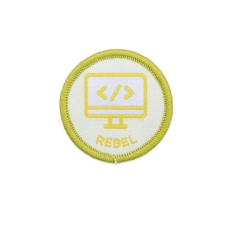 coder badge — rebel badge store
