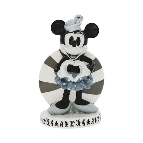 Disney English Ladies Vintage Minnie Mouse Figurine Sparkle Castle