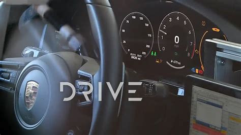 Next Porsche 911 Joins The Digital Dash Age With New Instrument Layout
