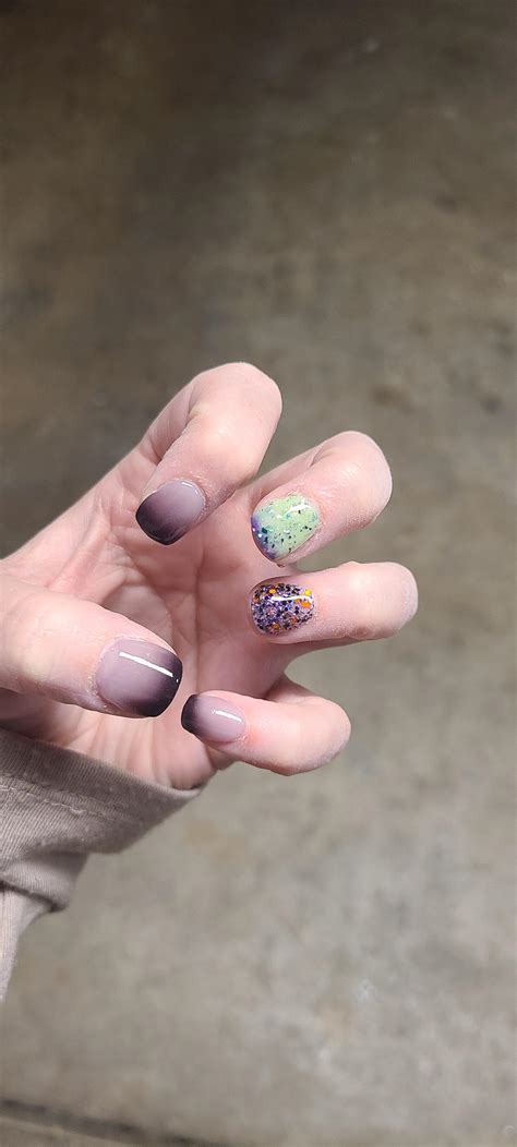 My Halloween Dip Mani R Dippowdernails