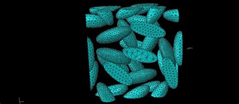 Finite Element Model Of Rve Containing 30 Inclusions Having Uniform