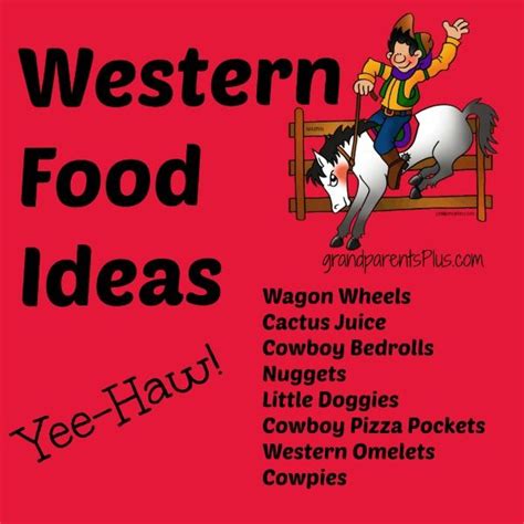 Western Party Menu Food Ideas