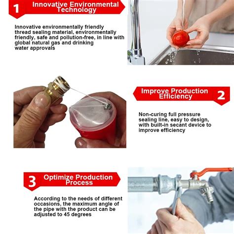 Loctiter Pipe Sealing Cord 55 Free Sample Sealing Cord To Keep Sealing