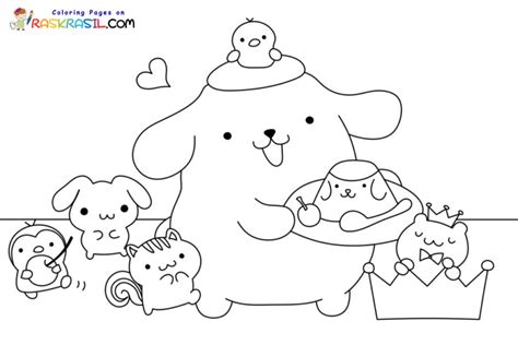 Coloriage Pompompurin à Imprimer