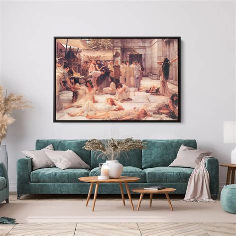 The Women Of Amphissa By Sir Lawrence Alma Tadema Canvas Artwork — Kanvah