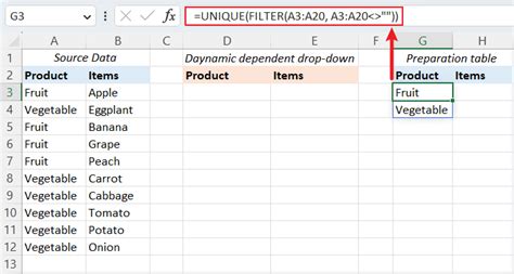 在excel中创建动态下拉列表（分步指南）