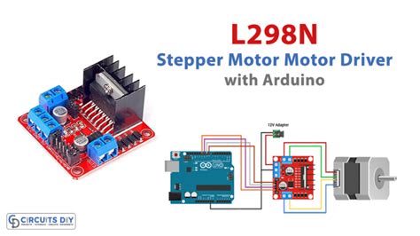 Control Stepper Motor With L298n Motor Driver And Arduino