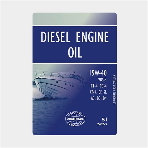 Mineralöl Für 4 Takt Innenborder Orbitrade Diesel Engine Oil 15w 40 Für Dieselmotoren Acea A3