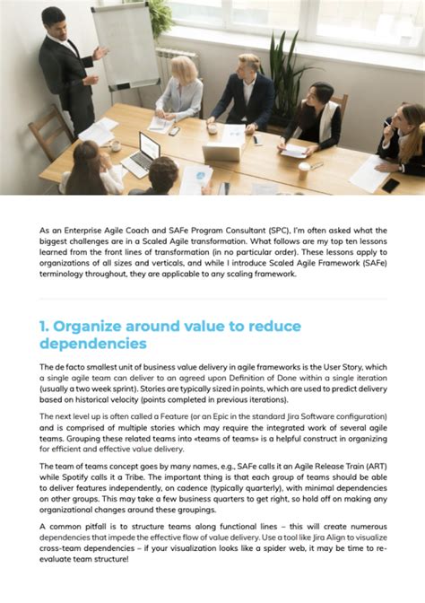 Apps Agile Ten Tips For Scaling Agile