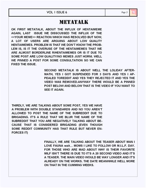 The Monthly Gam Issue 6 Rgoodanimemes