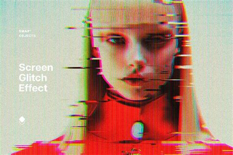 Glitching Screen Photo Effect