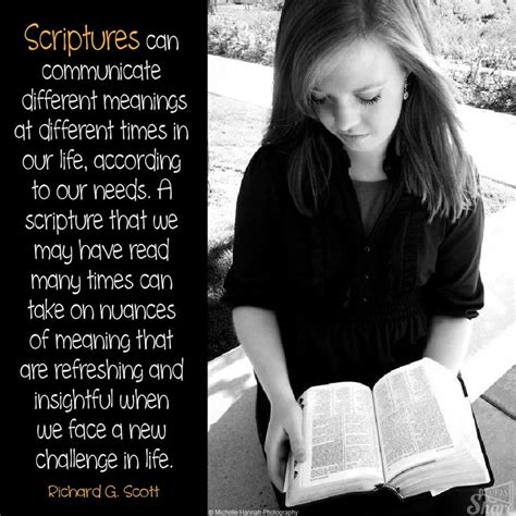 Lds Quotes On Scripture Study Quotesgram