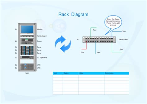 Rack Diagram Free Rack Diagram Templates