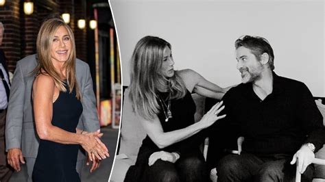 Jennifer Anistons Boyfriend Jim Curtis Shares Romantic Photos On