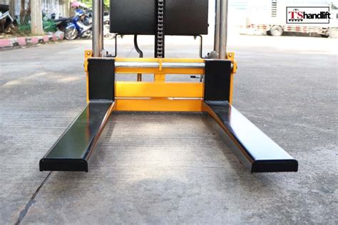 Electric Fork Type Stacker Fork Ej Series • Ts Hand Lift Electric Fork Type Stacker Fork Ej Series • Ts Hand Lift