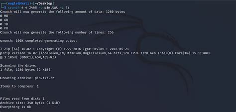 Create Your Own Password Cracking Wordlist…😈 Crunch Tool Kali Linux