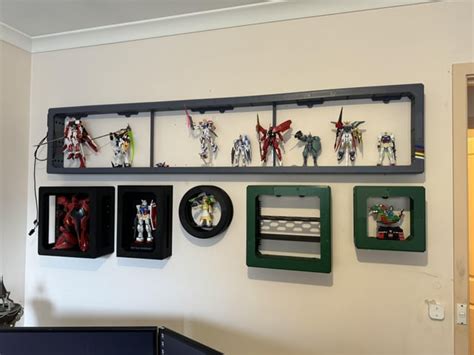 All Of My Modular Display Cases Printed Entirely On Two A1 Mini R Bambulab