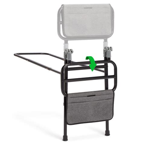 Greenchief Folding Bed Rail With Adjustable Height Bed Assist Rail