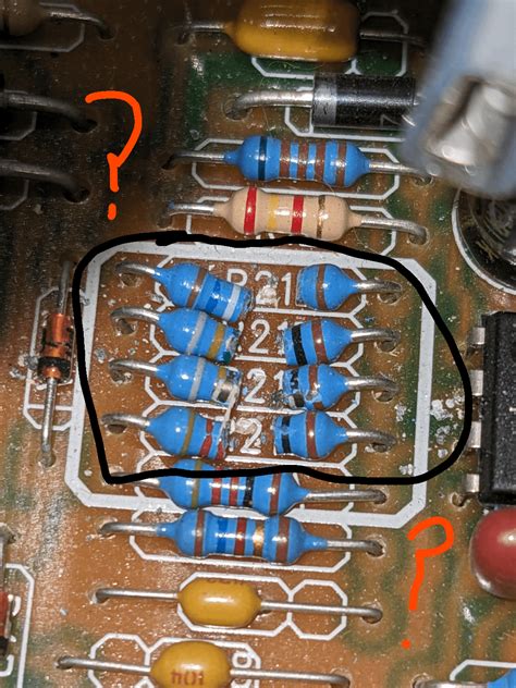Why Would Some One Break Resistors On Pcb R Electricalengineering