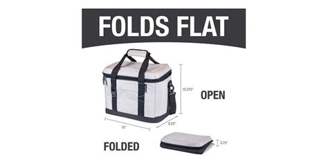 Collapsible Cooler Bag 30 Can Capacity