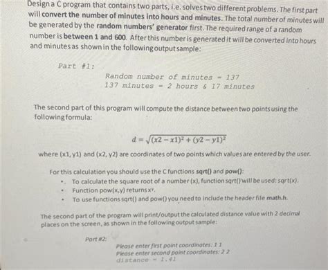 Solved Please Do This In C Not C And If You Can Please Do