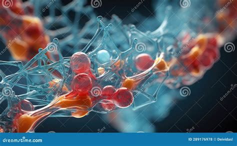 3d Visualization Illustrates The Intricate Molecular Process Of Protein Folding In A Scientific