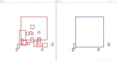 Python 相交矩形合并显示两矩形 合并 外接矩形 Csdn博客