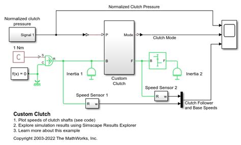 Custom Clutch Matlab And Simulink