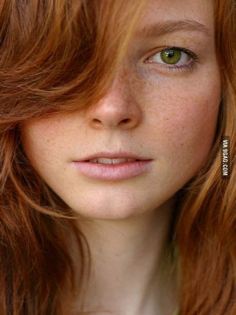 Red Hair Green Eyes Rare