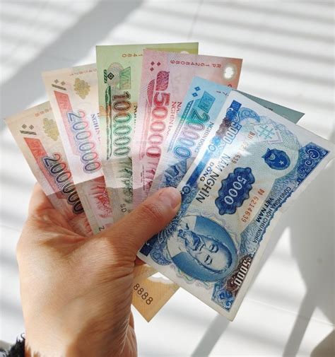 베트남 돈 동 계산 쉽게 하기 지폐단위 환율 및 환전방법 네이버 블로그
