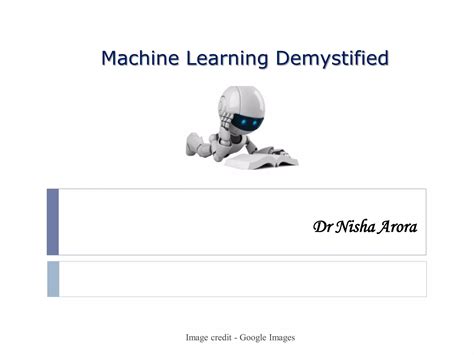 1 Machine Learning Demystified Pdf Computing Technology And Computing