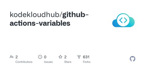 github actions variables github workflows variables yml at main