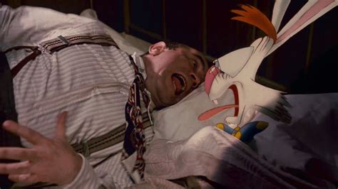 Eddie Valient Bob Hoskins And Roger Rabbit ~ Who Framed Roger Rabbit 1988