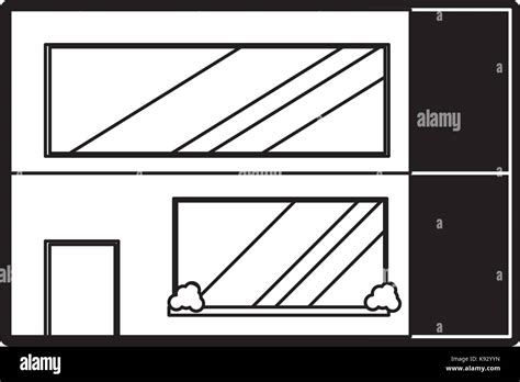 House Vector Illustration Stock Vector Image And Art Alamy