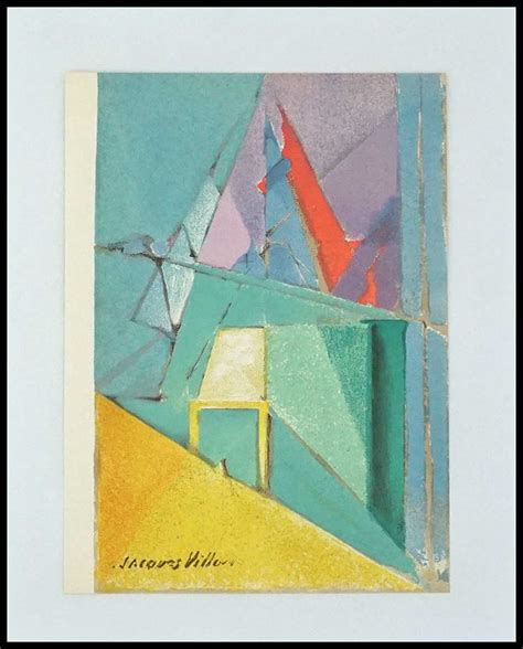 Jacques Villon Original Lithography Intimity 1964 Galerie 41