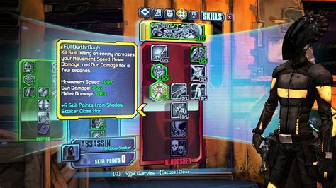 Borderlands 2 Op8 Assassin Build Gunslinger Zero Youtube