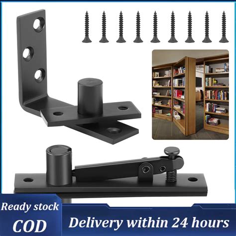【local Deliverycod】fenghome Pivot Hinge Stainless Steel Hidden Door