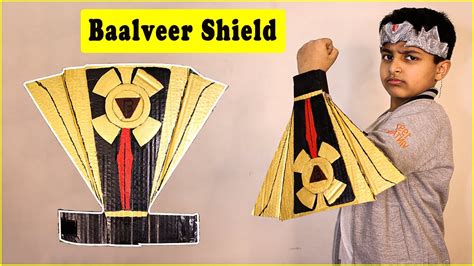 How To Make Baal Veer Returns Hand Shield Costume बाल वीर रिटर्न्स